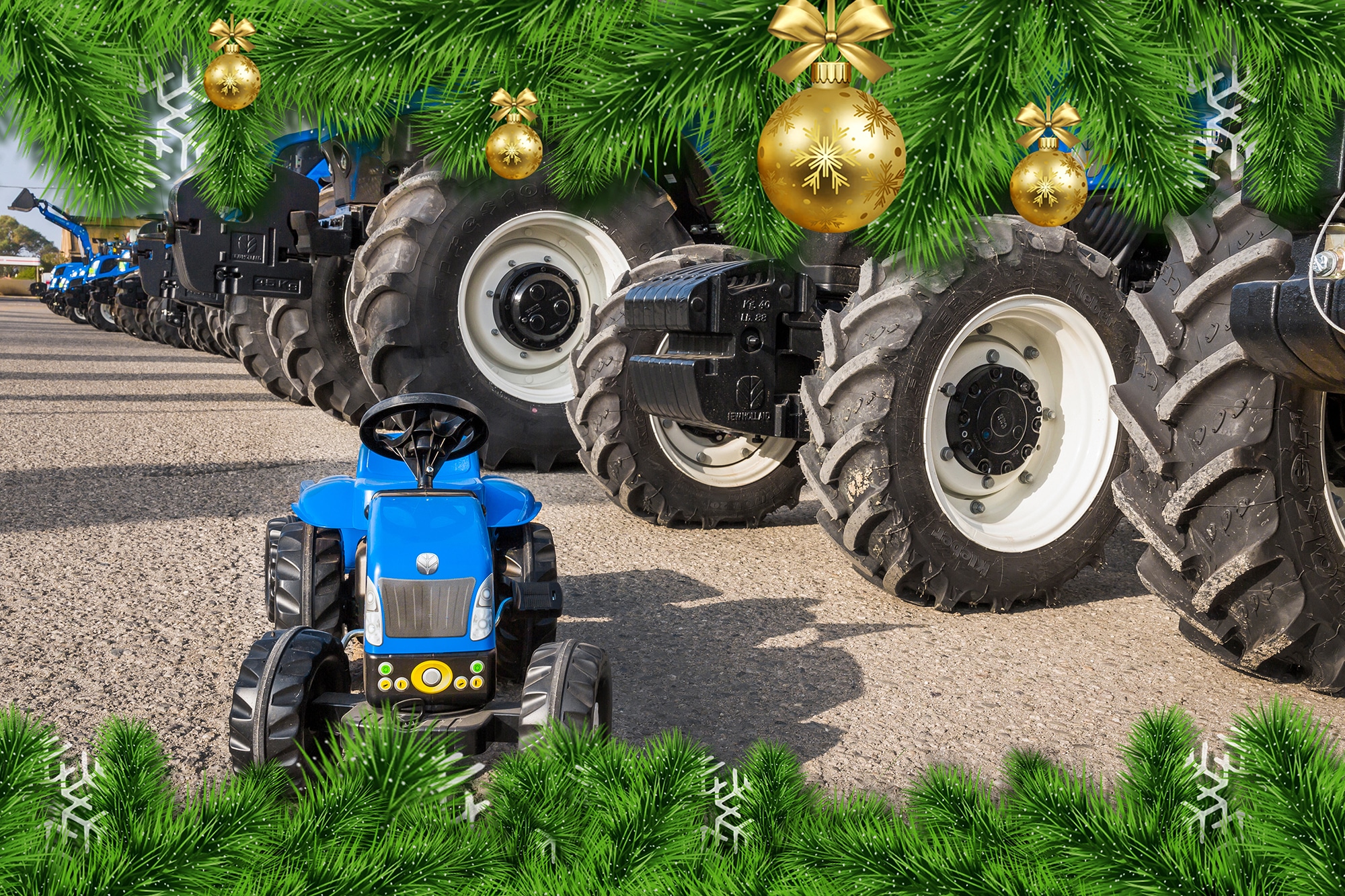 Pon un tractor en tu vida estas navidades - Altrac